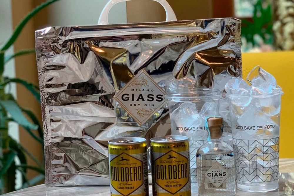 The first Milanese Gin Tonic at home with GIASS | Flawless Milano